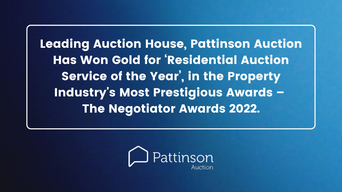 Leading Auction House, Pattinson Auction Has Won Gold for ‘Residential ...