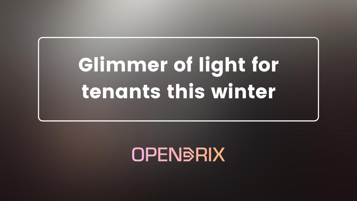Glimmer of light for tenants this winter | Kerfuffle