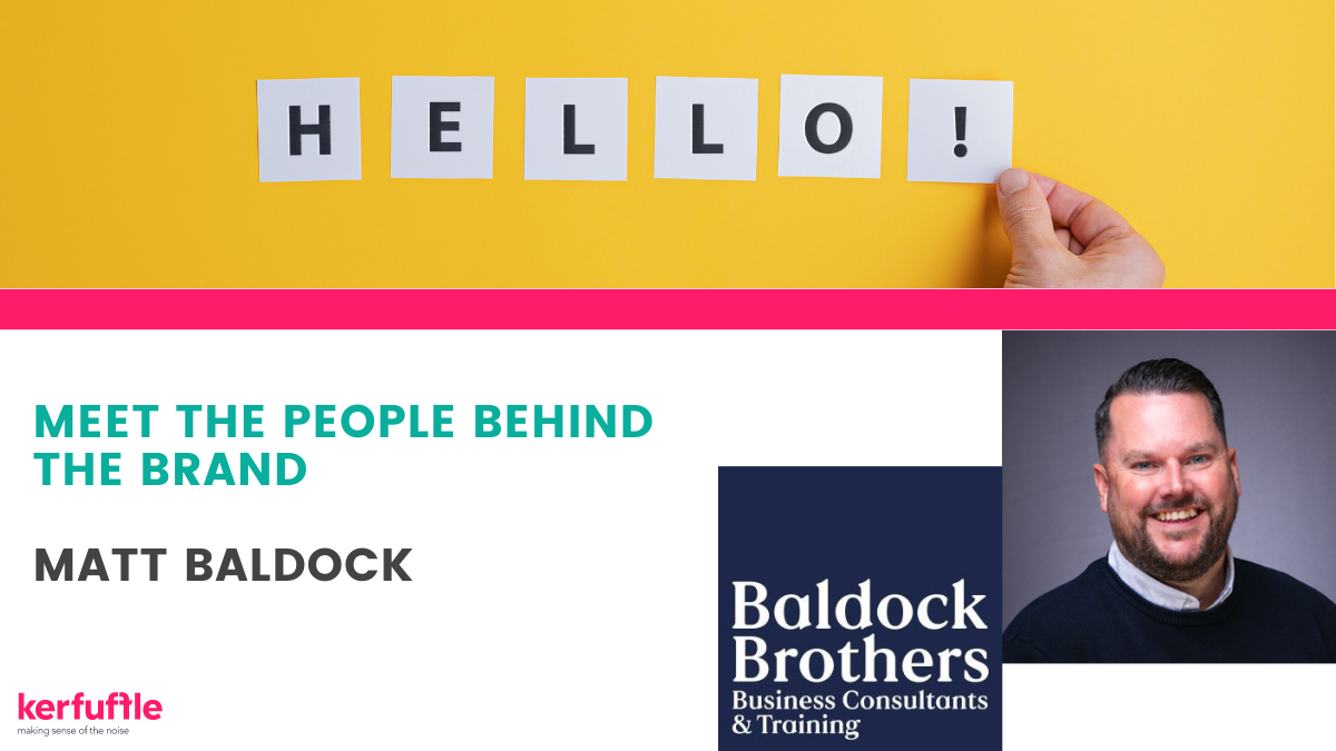 Meet the people Behind the Brand - The Baldock Brothers - Part 1 ...