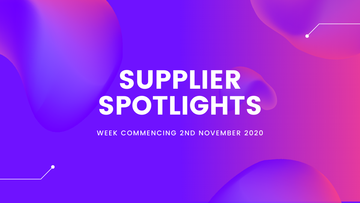 Our supplier spotlights this week - 2nd November 2020 | Kerfuffle