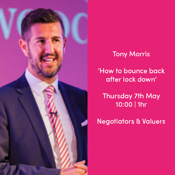 Tips for bouncing back after lockdown from Tony Morris | Kerfuffle