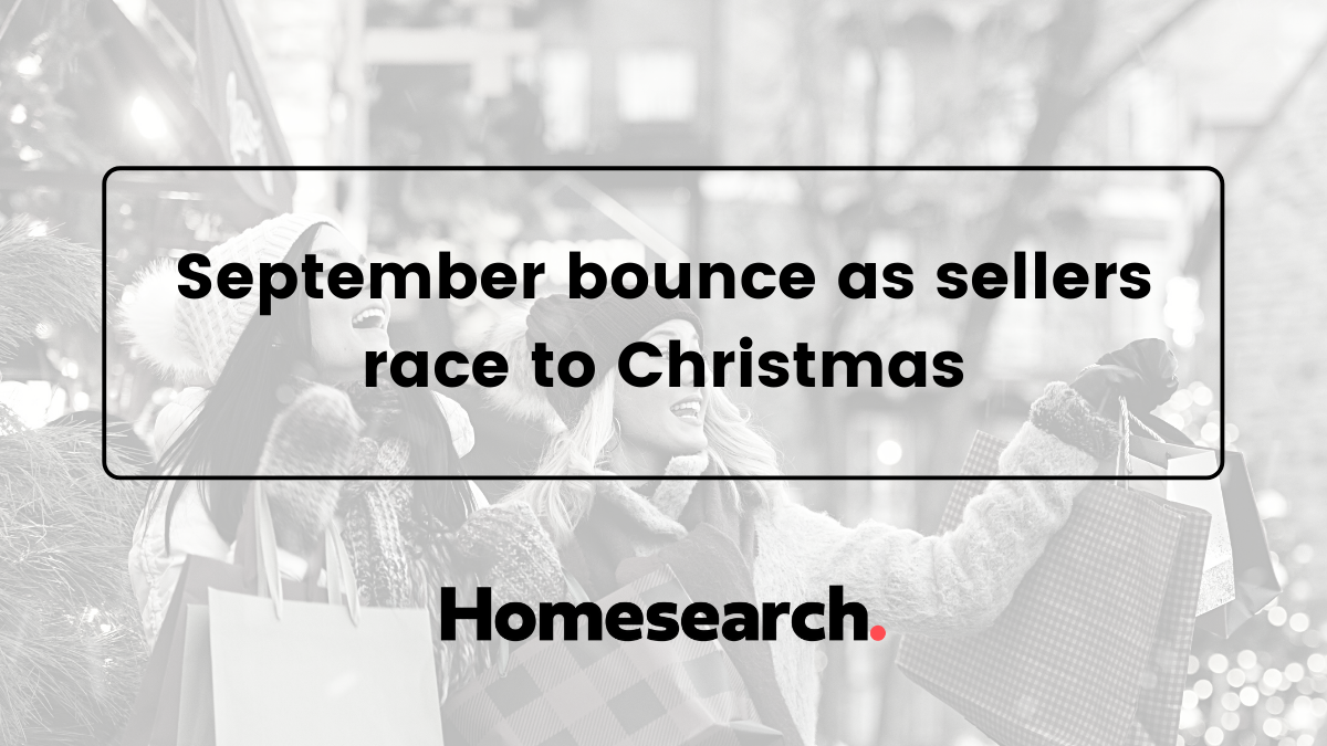 September bounce as sellers race to Christmas | Kerfuffle