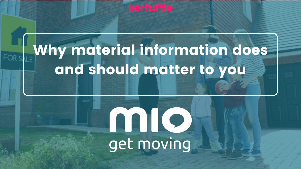 WHY MATERIAL INFORMATION DOES AND SHOULD MATTER TO YOU | Kerfuffle