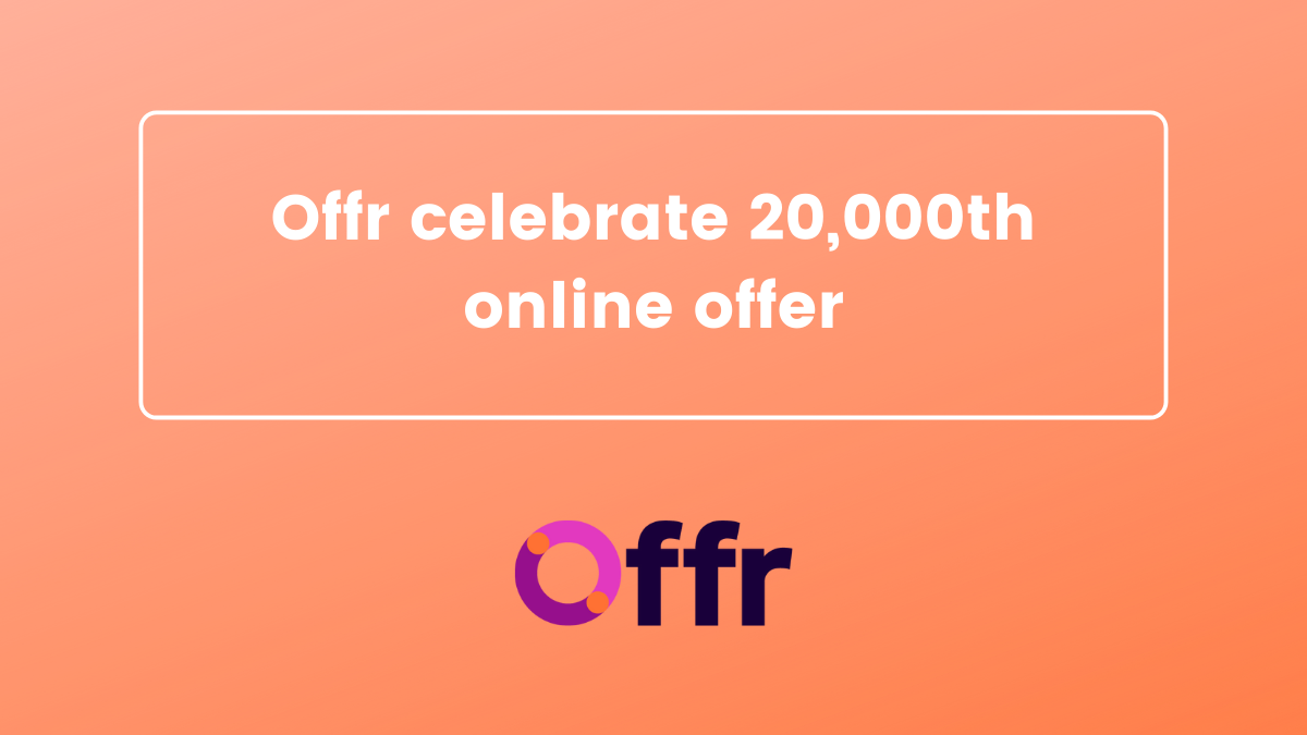 Offr celebrate 20,000th online offer | Kerfuffle