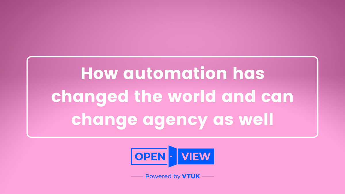 How automation has changed the world and can change agency as well ...
