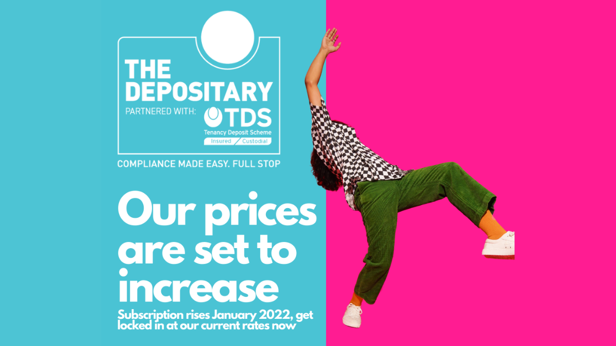 The Depositary announce new pricing for 2022 | Kerfuffle